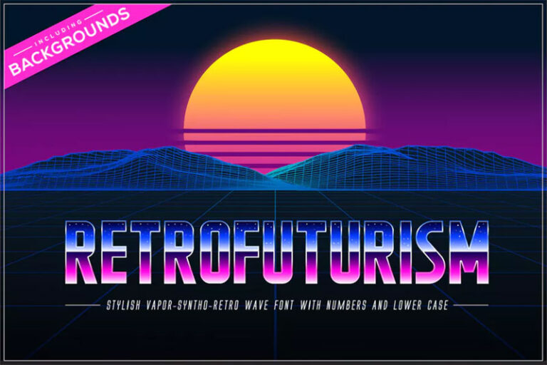 50+ Best Vaporwave Fonts (FREE / Premium) 2024 | Hyperpix