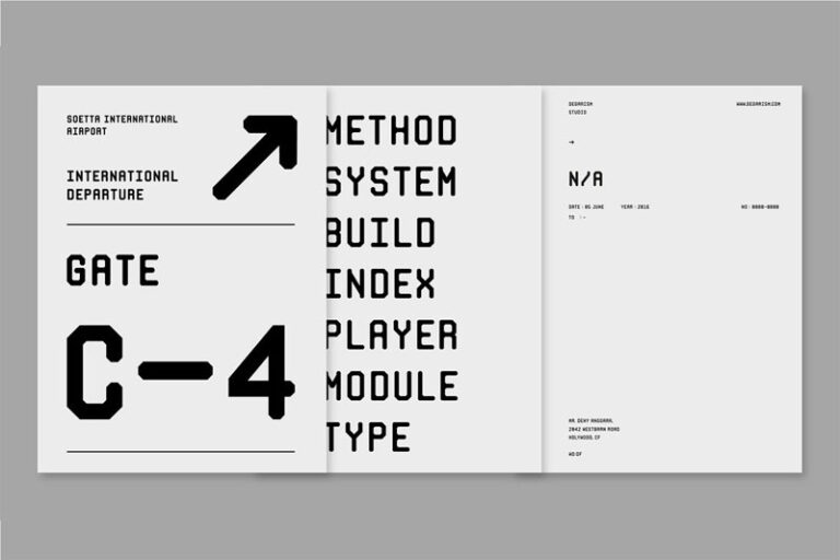 80 Best Industrial Fonts (FREE / Premium) 2024 | Hyperpix