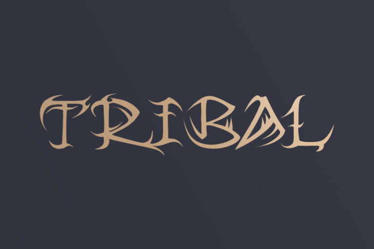 50+ Best Tribal Fonts (FREE / Premium) 2024 | Hyperpix