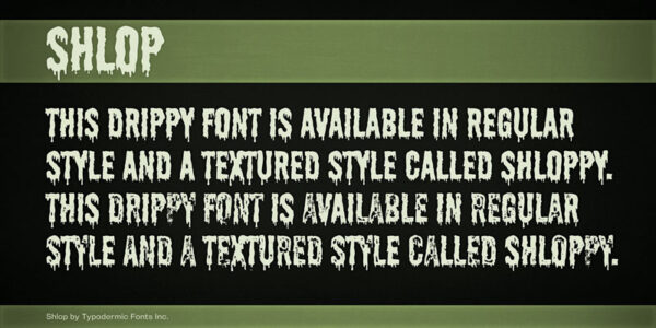 20+ Best Slime Fonts (FREE / Premium) 2021 | Hyperpix