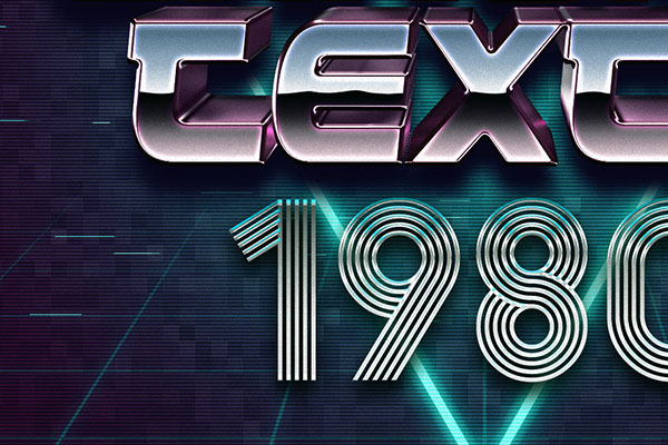 80s Metallic Text Style Download Text Effect Hyperpix