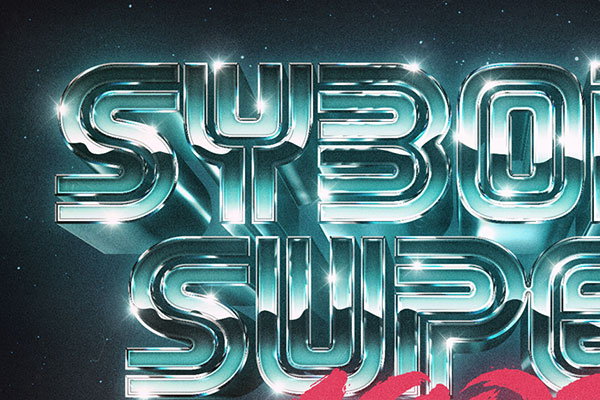 80s Retro Text Effect Download Text Style | Hyperpix
