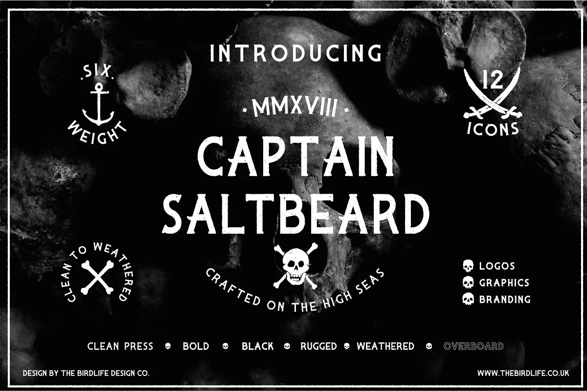 55+ Best Pirate Fonts (FREE / Premium) 2024 | Hyperpix