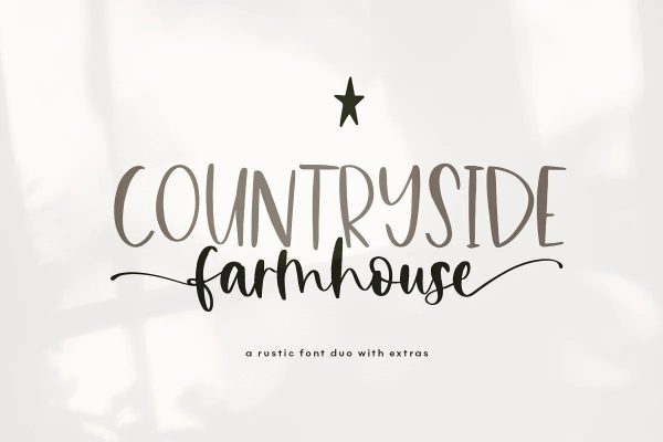 55+ Best Farmhouse Fonts (FREE / Premium) 2024 | Hyperpix