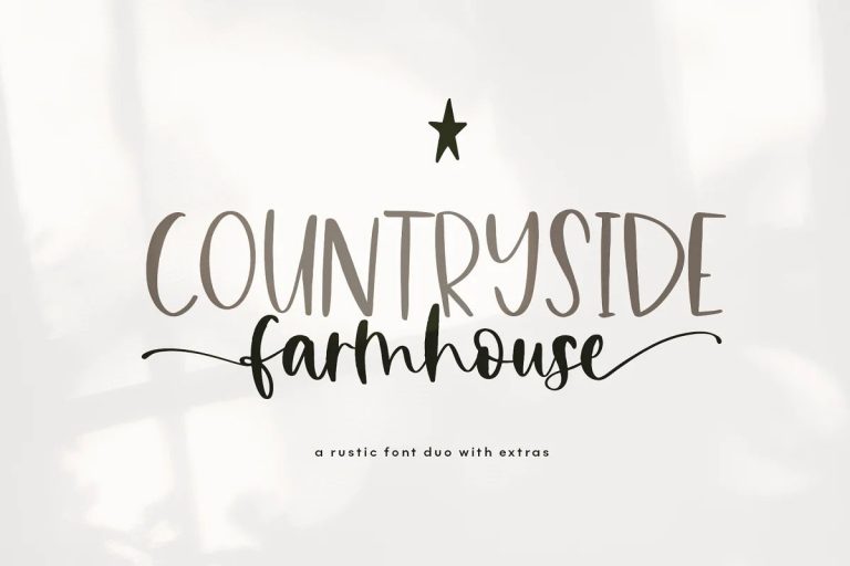 55+ Best Farmhouse Fonts (FREE / Premium) 2024 | Hyperpix