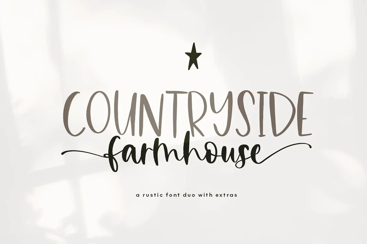 55+ Best Farmhouse Fonts (FREE / Premium) 2024 | Hyperpix