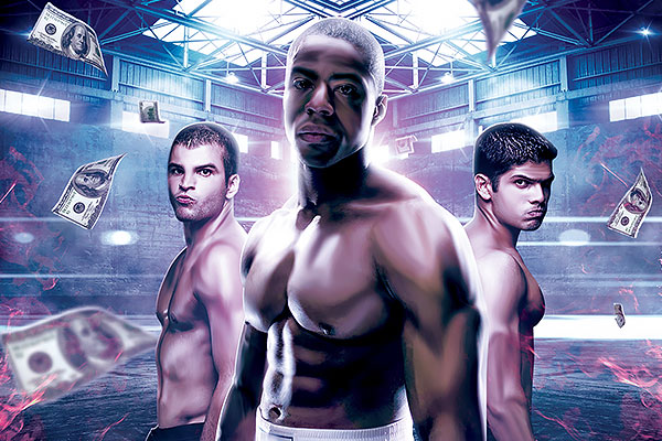 MMA Fight Match Flyer PSD Template Download | Hyperpix