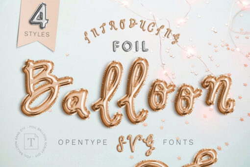 Best Balloon Fonts [FREE / Premium] 2024 | Hyperpix