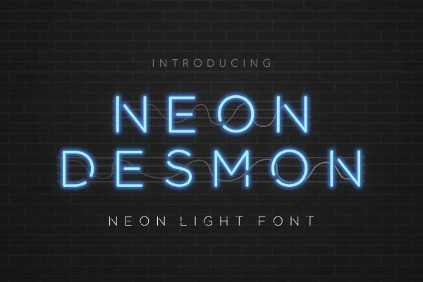 60+ Best Neon Fonts (FREE / Premium) 2024| Hyperpix