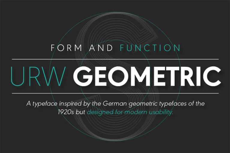 55+ Best Geometric Fonts (FREE / Premium) 2024 | Hyperpix