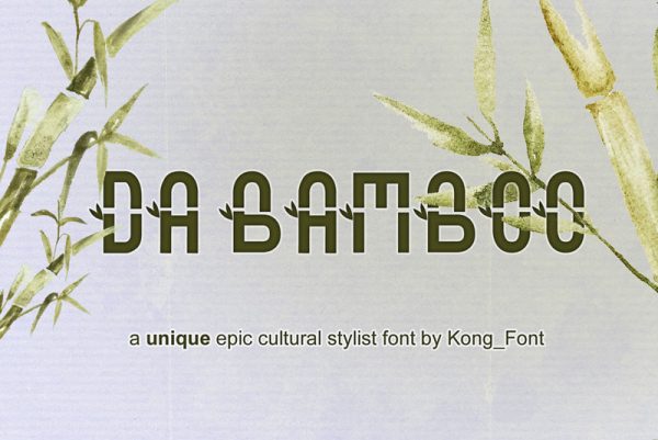 20+ Best Bamboo Fonts (FREE / Premium) 2024 | Hyperpix