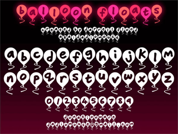Best Balloon Fonts [FREE / Premium] 2021 | Hyperpix