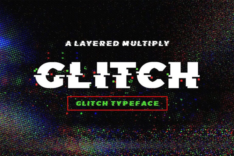 50+ Best Glitch Fonts (FREE / Premium) 2024 | Hyperpix