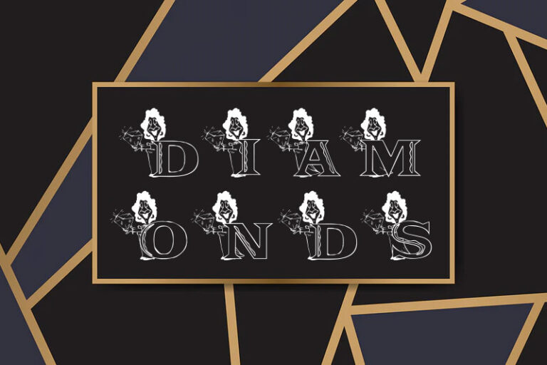 Best Diamond Fonts [FREE / Premium] 2024 | Hyperpix