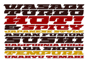 45+ Best Samurai Fonts (FREE / Premium) 2024 | Hyperpix