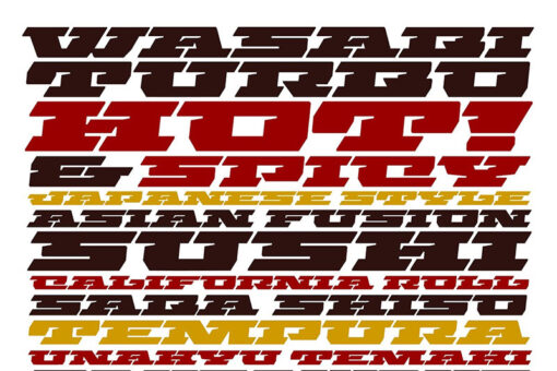 45+ Best Samurai Fonts (FREE / Premium) 2024 | Hyperpix