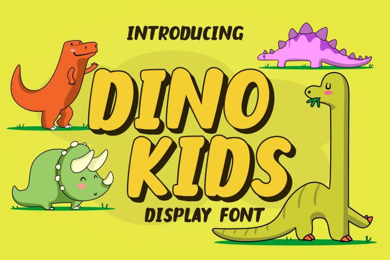 Best Dinosaur Fonts (FREE / Premium) 2024 | Hyperpix