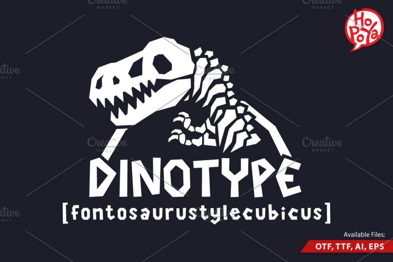 Best Dinosaur Fonts (FREE / Premium) 2024 | Hyperpix