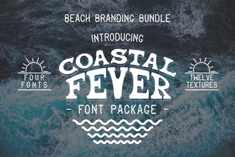 30+ Best Wave Fonts (FREE / Premium) 2024 | Hyperpix