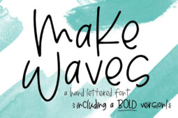 30+ Best Wave Fonts (FREE / Premium) 2021 | Hyperpix