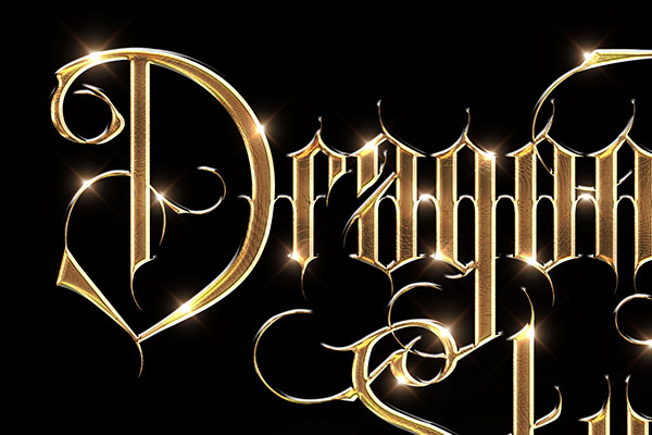 Medieval Chrome Text Effect Download PSD | Hyperpix