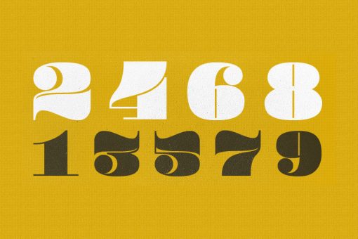 80+ Best Number Fonts (FREE / Premium) 2024 | Hyperpix