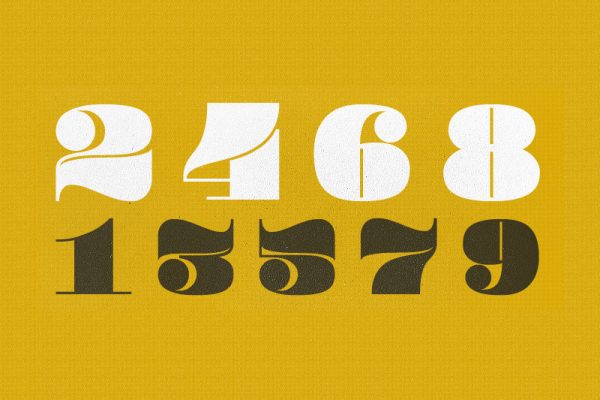 80+ Best Number Fonts (FREE / Premium) 2024 | Hyperpix