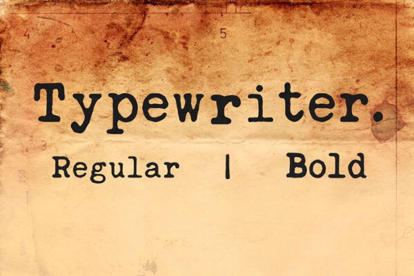 70+ Best Typewriter Fonts (FREE / Premium) 2024 | Hyperpix