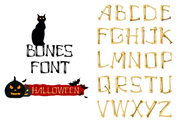30+ Best Skeleton Fonts (FREE / Premium) 2024 | Hyperpix
