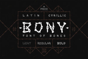30+ Best Skeleton Fonts (FREE / Premium) 2024 | Hyperpix