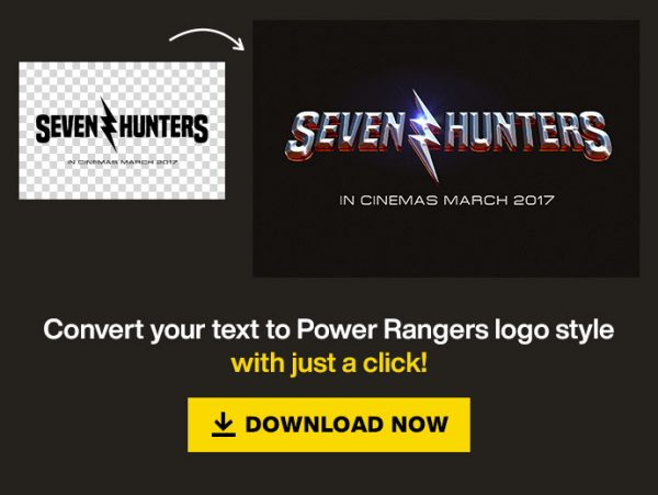 Power Rangers Font FREE + (PSD Style) | Hyperpix