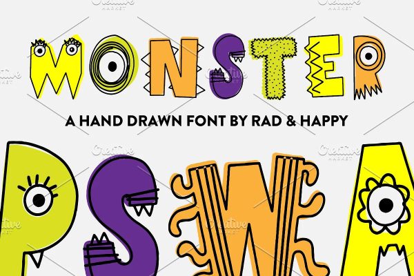 40+ Best Monster Fonts (FREE / Premium) 2021 | Hyperpix