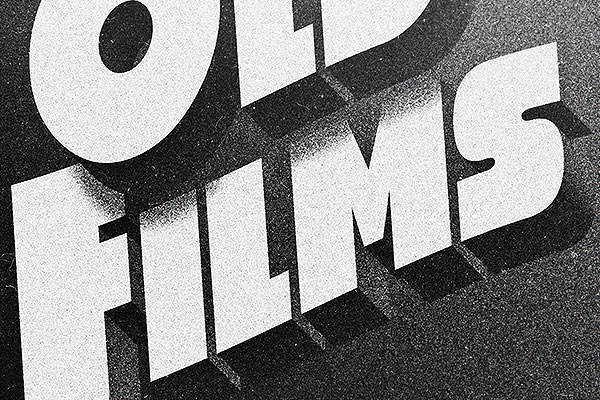 Old Movie Title Style Vol.2 PSD Text Effect | Hyperpix