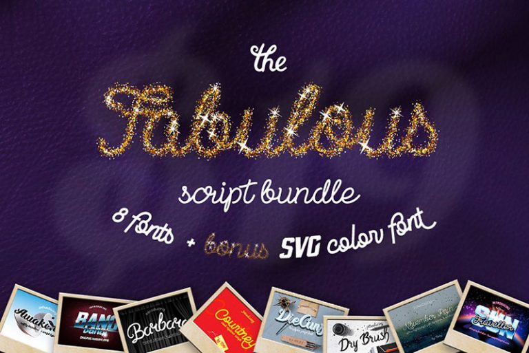 30+ Best Glitter Fonts [FREE / Premium] 2024 | Hyperpix