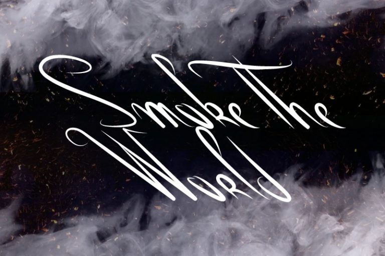 Best Smoke Fonts [FREE /Premium] 2021 | Hyperpix