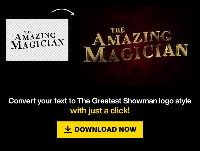 The Greatest Showman Font | Hyperpix