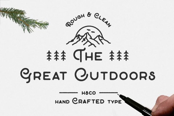 70+ Best Outdoor Fonts (FREE / Premium) 2024 | Hyperpix