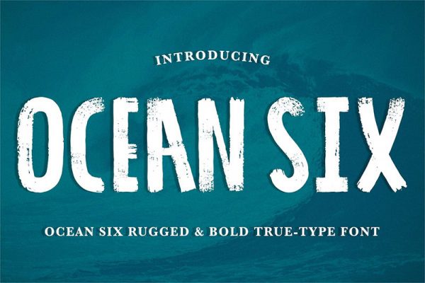 45+ Best Ocean Fonts (FREE / Premium) 2024 | Hyperpix