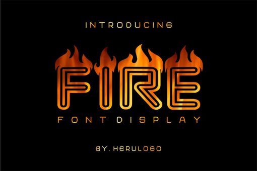Best Fire and Flame Fonts (FREE / Premium) 2024 | Hyperpix