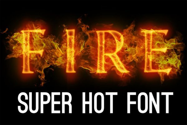 Best Fire and Flame Fonts (FREE / Premium) 2024 | Hyperpix