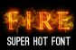 Best Fire and Flame Fonts (FREE / Premium) 2024 | Hyperpix
