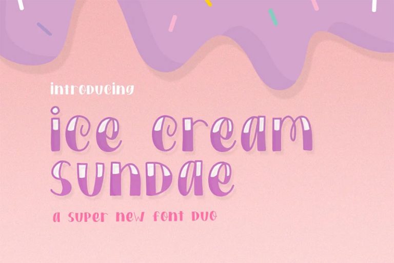 Best Ice Cream Fonts [Free / Premium] 2021 | Hyperpix