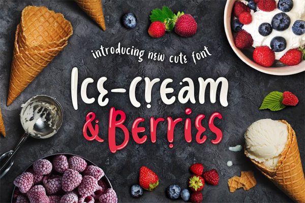 Best Ice Cream Fonts [Free / Premium] 2024 | Hyperpix