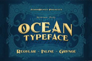 45+ Best Ocean Fonts (FREE / Premium) 2024 | Hyperpix