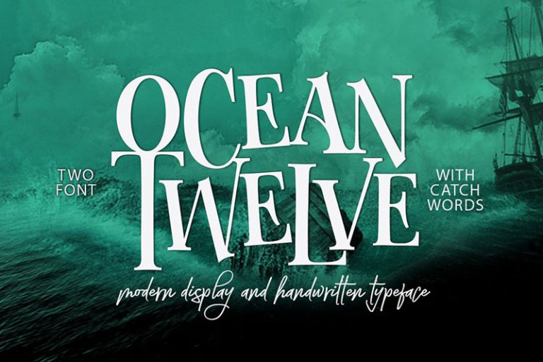 45+ Best Ocean Fonts (FREE / Premium) 2024 | Hyperpix