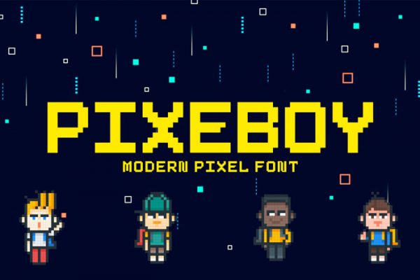 Best 8 Bit Fonts (FREE / Premium) 2021 | Hyperpix