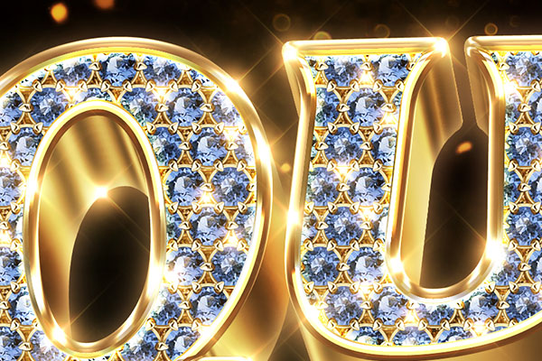 Bling Bling Text and Logo Style Vol.5 | PSD Style | Hyperpix