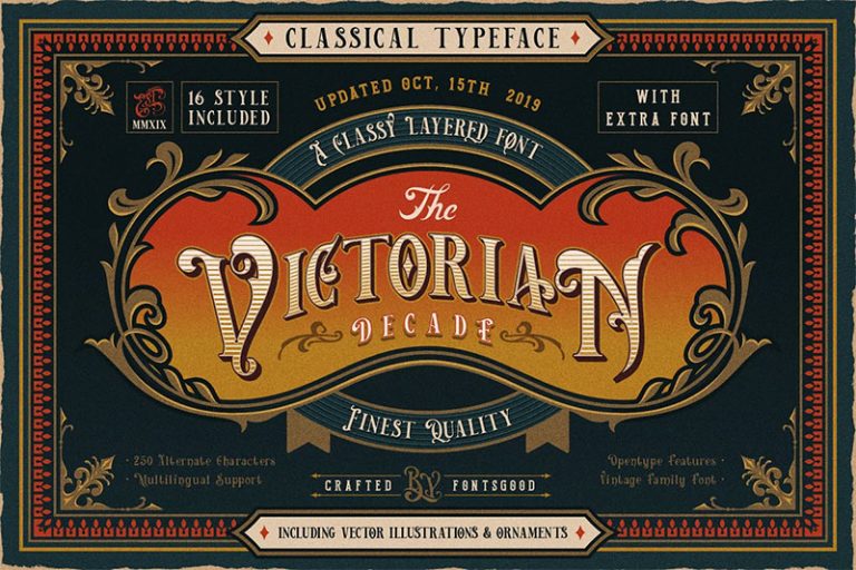 70+ Best Victorian Fonts (FREE / Premium) 2024 | Hyperpix