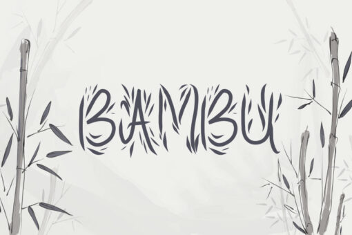 20+ Best Bamboo Fonts (FREE / Premium) 2024 | Hyperpix