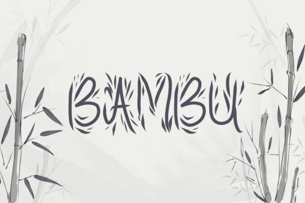 20+ Best Bamboo Fonts (FREE / Premium) 2024 | Hyperpix